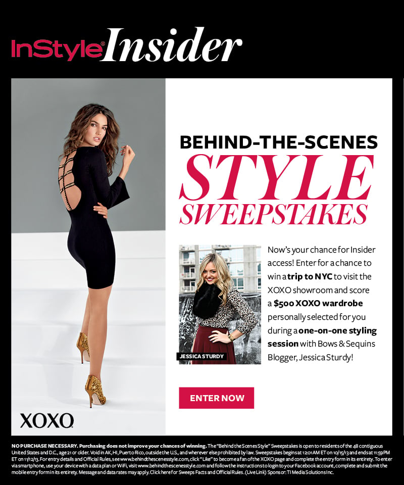 Behind-The-Scenes Style (Win a Trip to NYC!) — bows & sequins