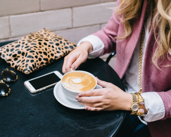 Let's Grab Coffee — bows & sequins