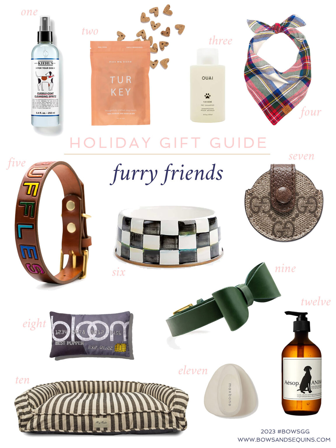 Gift Guide: Furry Friends — bows & sequins