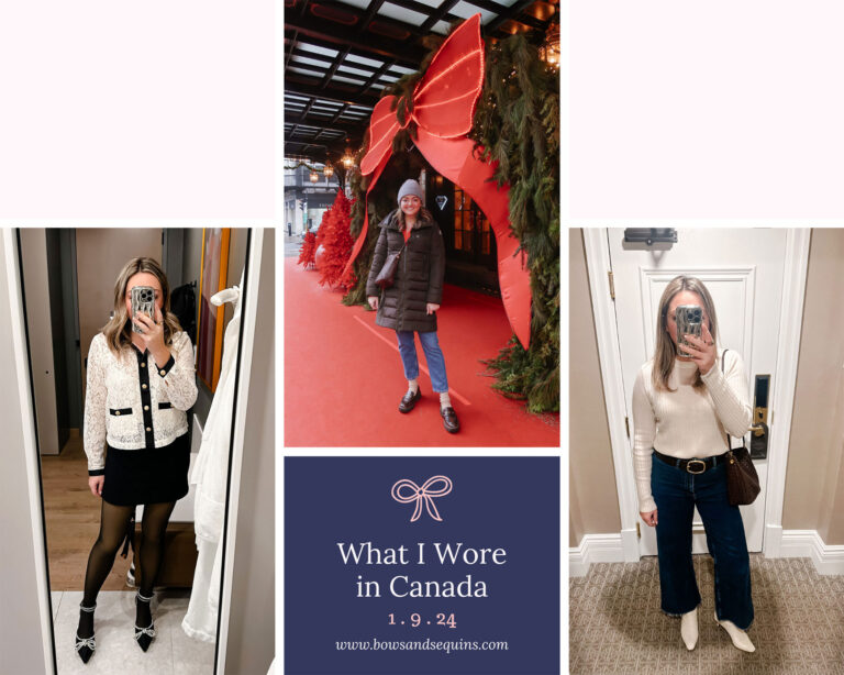Canada Outfits: What I Wore in Toronto, Montreal, and Quebec City ...