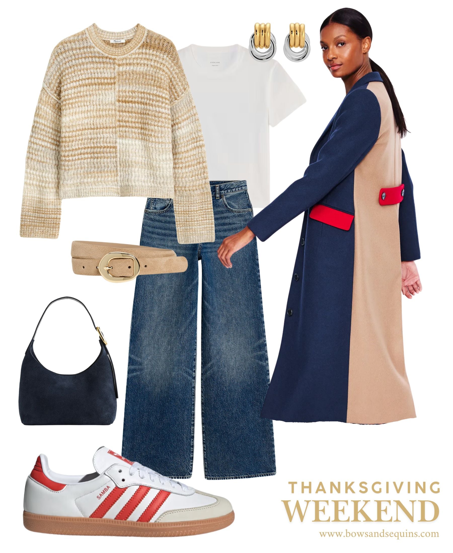 12 Thanksgiving Outfit Ideas — bows & sequins